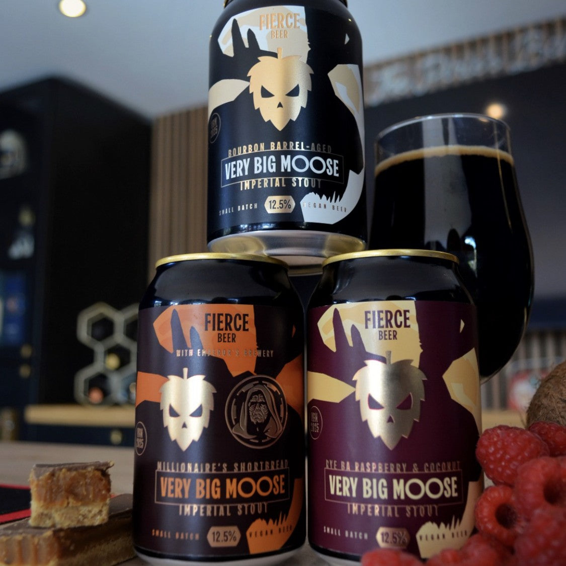 Very Big Moose 2025 Bourbon Barrel Aged / Imperial Stout / 12.5% ...