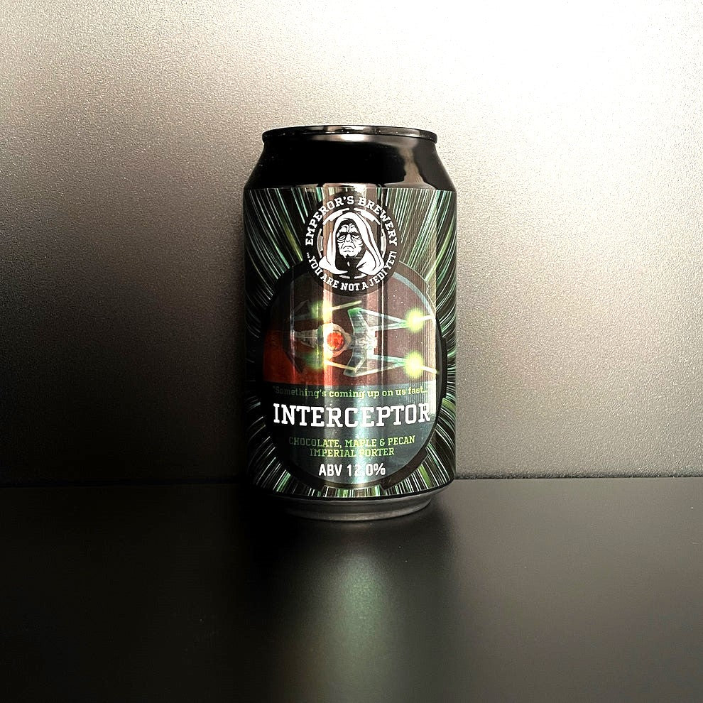 Emperors Brewery - Interceptor / Imperial Porter / 12.0% / 330ml ...